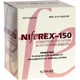 Niferex-150 Hematinic - 100ea - Medshopexpress