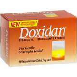 Doxidan Stimulant Laxative, 5 mg, Delayed-Release Tablets - 90ea ...