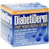 DiabetiDerm Deep Moisturizing Cream for Severe Dry Skin - 4oz ...