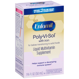 Poly-Vi-Sol Vitamin Supplement with Iron, Drops - 50 ML - Medshopexpress