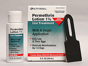 Permethrin Lotion 1% - Lice Treatment 60ml - Medshopexpress