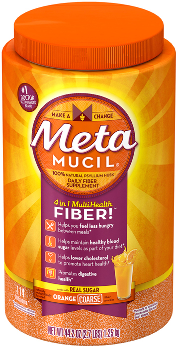 Metamucil Original Texture Orange 114 Dose - Medshopexpress