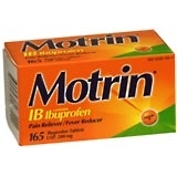 Motrin IB Ibuprofen USP, 200 mg, Tablets - 165ea - Medshopexpress