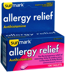 Sunmark Allergy Relief Antihistamine - 100 Each - Medshopexpress