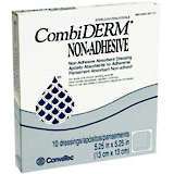 ConvaTec CombiDERM Non-Adhesive Absorbent Dressings 5.25 X 5.25 Inches ...