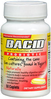 Bacid Caplets - 50 Caplets - Medshopexpress