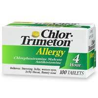 Chlor-Trimeton Chlorpheniramine Maleate Antihistamine, 4 Hour, Tablets ...