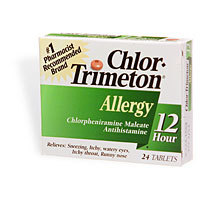 Chlor-Trimeton Allergy, 12 Hour, Tablets - 10ea - Medshopexpress