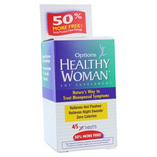 Options Healthy Woman Soy Tablets - 45 Tablets - Medshopexpress