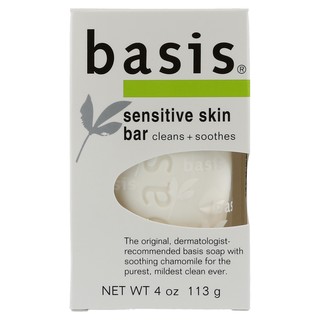 Basis Sensitive Skin Bar Soap — 4 Oz. - Medshopexpress