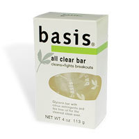 Basis All Clear Bar Soap 4 oz - Medshopexpress