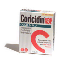 Coricidin HBP Cough & Cold Relief – 16 Tablets - Medshopexpress