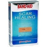 Band-Aid Scar Healing Gentle Adhesive Strips, 21 Day Use, 2-Inch - 7ea ...
