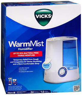 Vicks Warm Mist Humidifier V745A - 1 EA - Medshopexpress