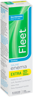 Fleet Saline Enema Laxative Extra - 7.8 OZ - Medshopexpress