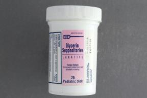 Sani-Supp Pediatric Glycerin Suppositories - 25 Unit Dose - Medshopexpress