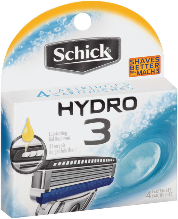 SCHICK HYDRO 3 CART MEN 4 - Medshopexpress