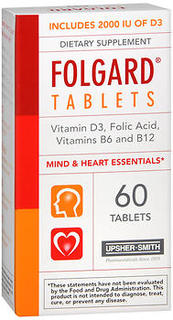 Folgard Tablets - 60 TAB - Medshopexpress