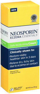 Neosporin Eczema Essentials Daily Moisturizing Cream - 6 OZ ...