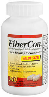 FiberCon Bulk-Forming Laxative Caplets - 140 TAB - Medshopexpress