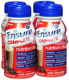 Ensure Complete Nutrition Shakes Milk Chocolate - 12 EA - Medshopexpress