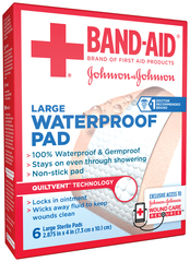 BAND-AID Surgipad Surgical Dressings Extra Large 5 in x 9 in ...
