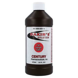 Dakin’s Solution, 0.25% – 16 Oz. - Medshopexpress