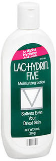 LAC-HYDRIN FIVE Moisturizing Lotion - 8 OZ - Medshopexpress