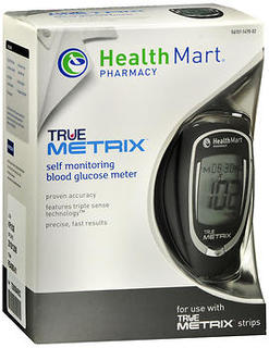 Health Mart Pharmacy True Metrix Self Monitoring Blood Glucose Meter ...