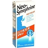 Neo-Synephrine Nasal Decongestant Spray, 12 Hour Formula - 0.5oz ...
