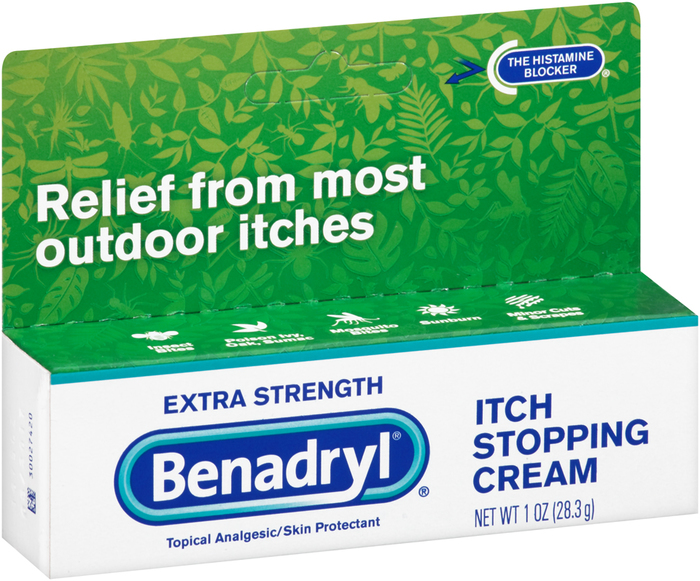 Benadryl Cream Extra Strength 1 Ounces Medshopexpress