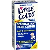 Little Colds Decongestant Plus Cough, Concentrated Oral Drops, Grape ...