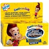 Centrum Kids Tablets Extra Calcium Jimmy Neutron - 60 Tablets ...