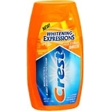 Crest Whitening Expressions Toothpaste Liquid Gel Fresh Citrus Breeze ...