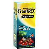 Comtrex Acute Head Cold, Maximum Strength, Strawberry Flavor, Liquid ...