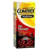 Comtrex Flu Therapy, Maximum Strength, Cherry Flavor, Liquid - 8oz ...