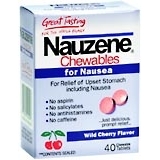 Nauzene Tablets Wild Cherry - 40 TB - Medshopexpress