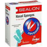 SEAL-ON Nasal Sponges - 3 EA - Medshopexpress