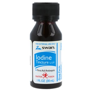 Swan Iodine First Aid Antiseptic – 1 Oz. - Medshopexpress