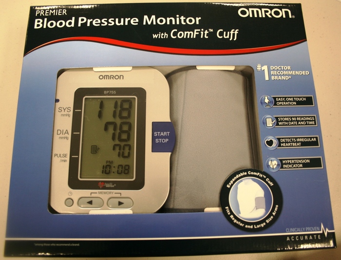 Omron Premier Blood Pressure Monitor with ComFit Cuff - - Medshopexpress