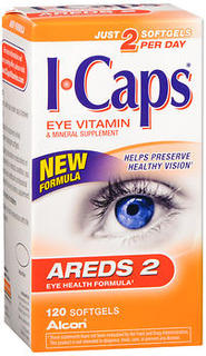 ICAPS AREDS 2 Eye Vitamin & Mineral Softgels - 120 EACH - Medshopexpress