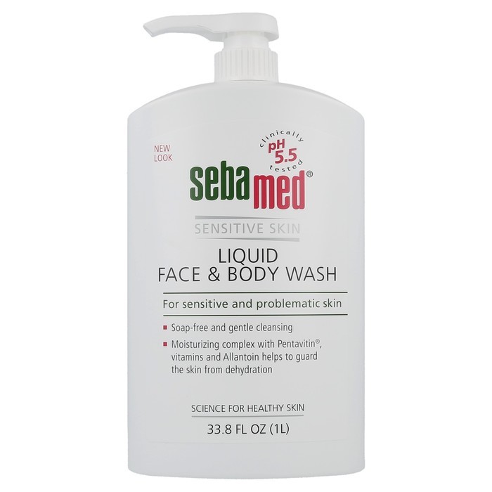 Sebamed Liquid Face and Body Wash - 1 Liter - Medshopexpress