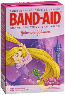 Band-Aid Disney Princess - Children's First Aid Dressings - 20 CT ...