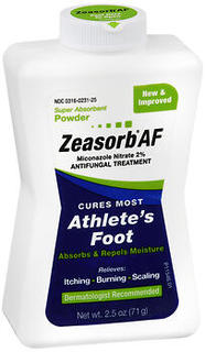 Zeasorb Antifungal Treatment Powder - 2.5 Ounces - Medshopexpress